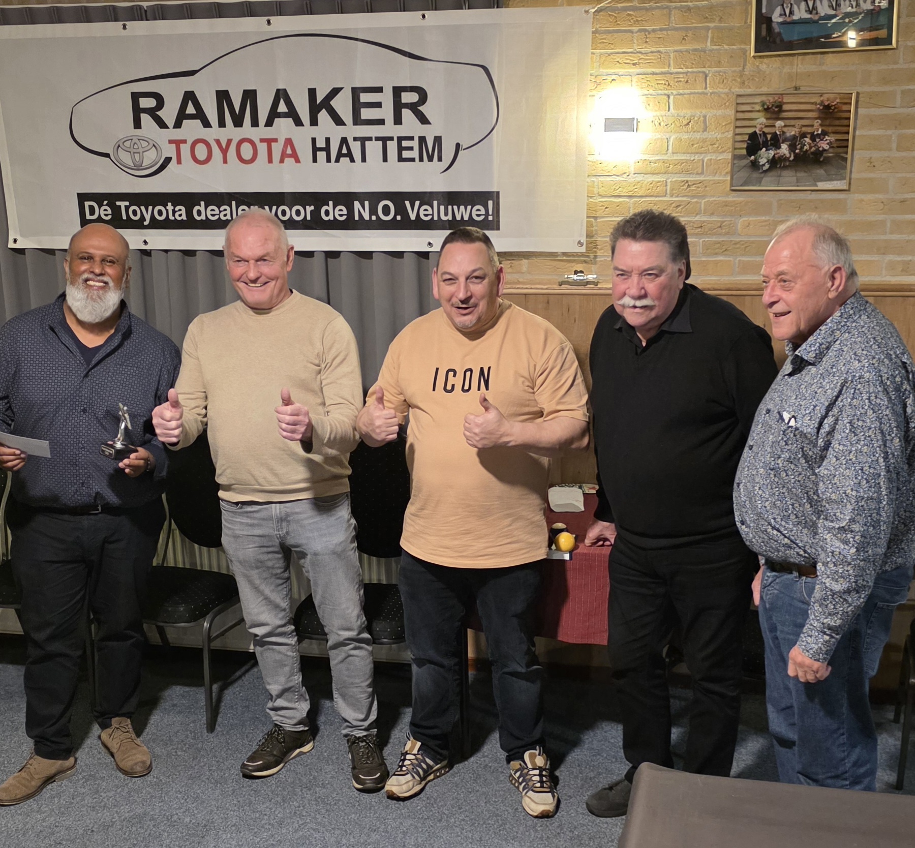 Maximum aantal deelnemers Toyota Ramaker Kersttoernooi 2025 - RTV Hattem